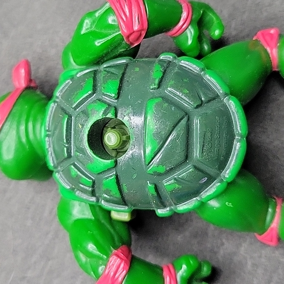 Toys | Vtg 1989 Tmnt Ninja Turtles Wacky Action Raphael Back Shell ...